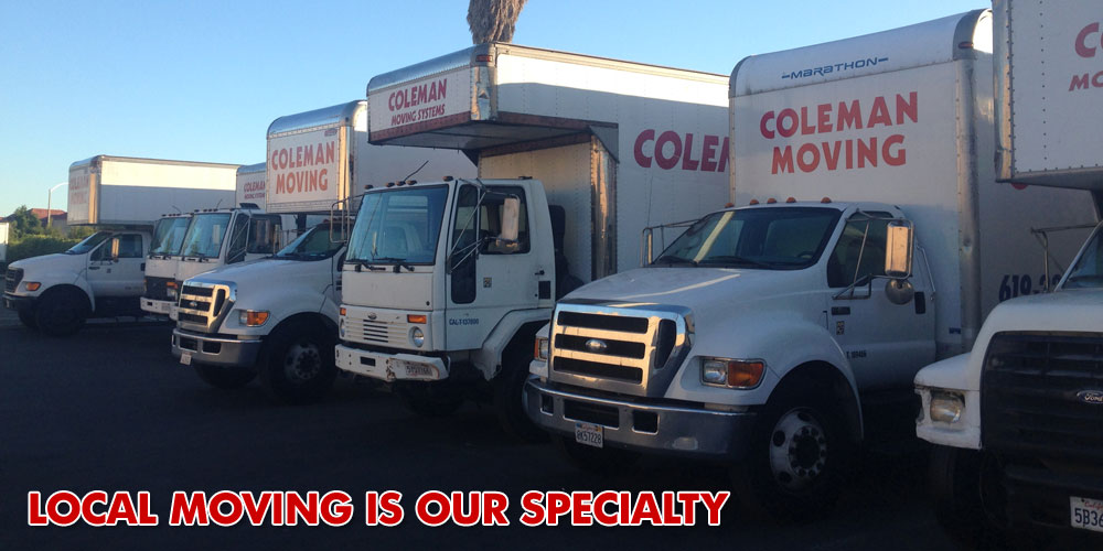 San Diego Moving Company | Local Mover | Coleman Moving Systems